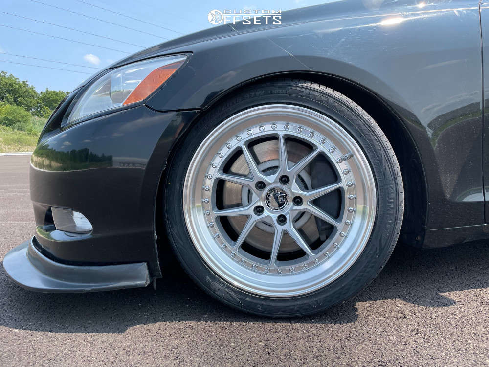 2008 Lexus GS350 with 18x8.5 35 Aodhan Ds08 and 245/40R18 Kumho All ...