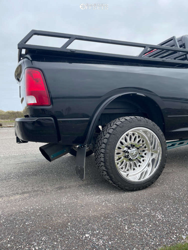 2016 Ram 3500 with 22x12 -40 American Force Gamma Sf and 33/12.5R22 ...