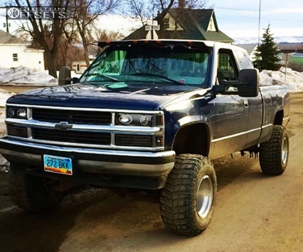 1996 Chevrolet K1500 with 15x12 -44 Weld Racing Scorpio and 33/12.5R15 ...