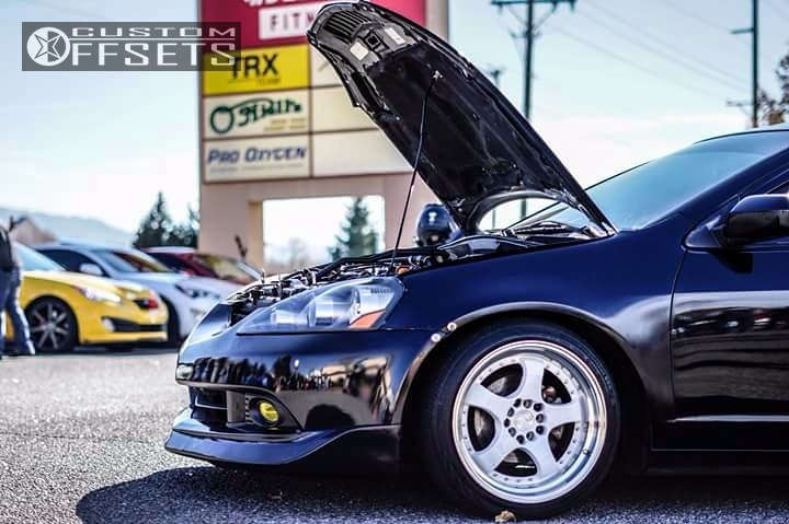 2006 Acura RSX with 17x9 25 Aodhan Ah03 and 205/45R17 Bridgestone N/a ...