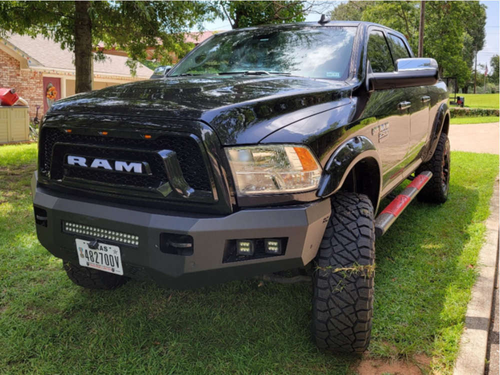 2018 Ram 2500 with 22x10 -18 Fuel Reaction and 37/12.5R22 Nitto Ridge ...