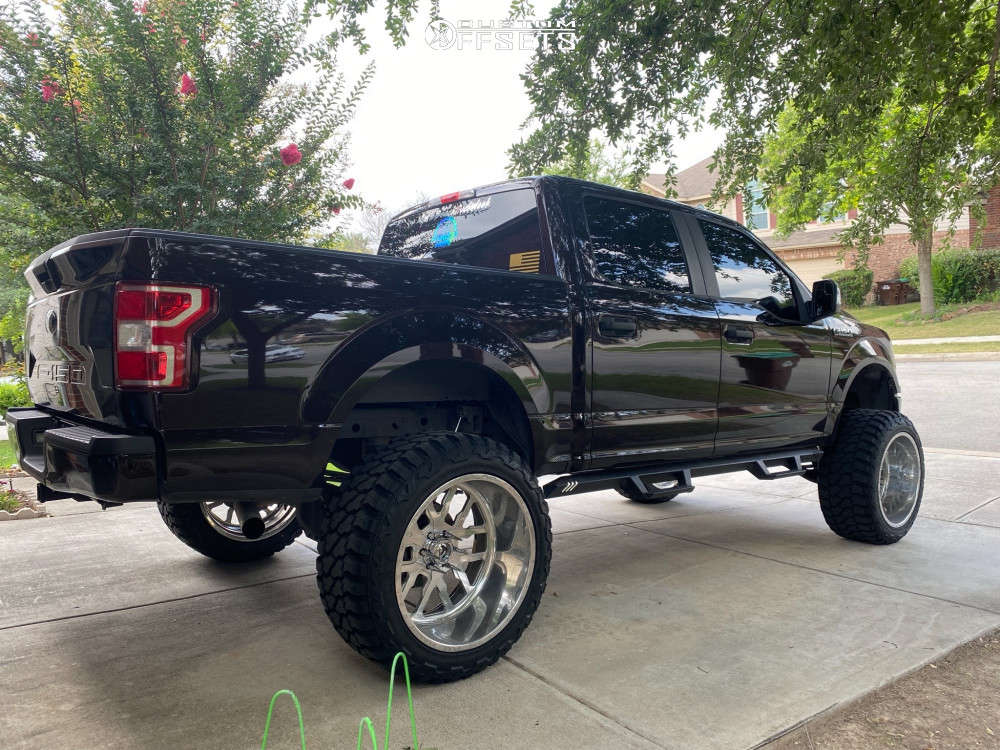 2020 Ford F-150 with 24x14 -76 Fuel Forged Ff45 and 37/14.5R24 Fury ...