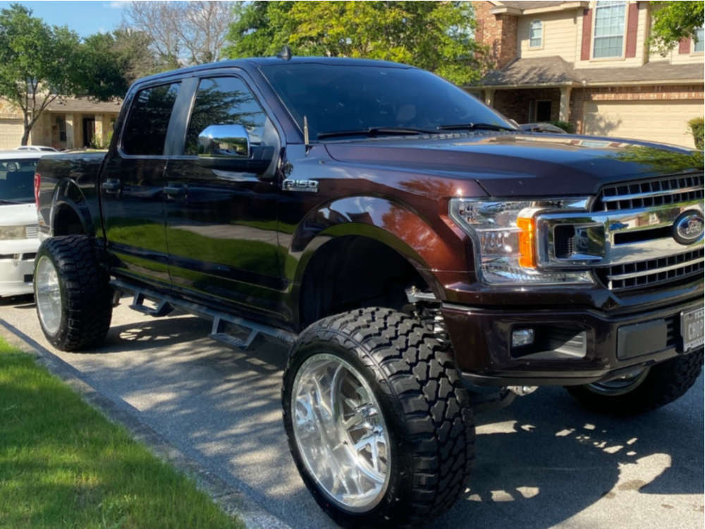 2020 Ford F-150 with 24x14 -76 Fuel Forged Ff45 and 37/14.5R24 Fury ...