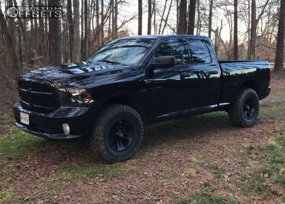 2015 Ram 1500 with 18x9 0 XD Crank and 35/12.5R18 Toyo Tires Open ...