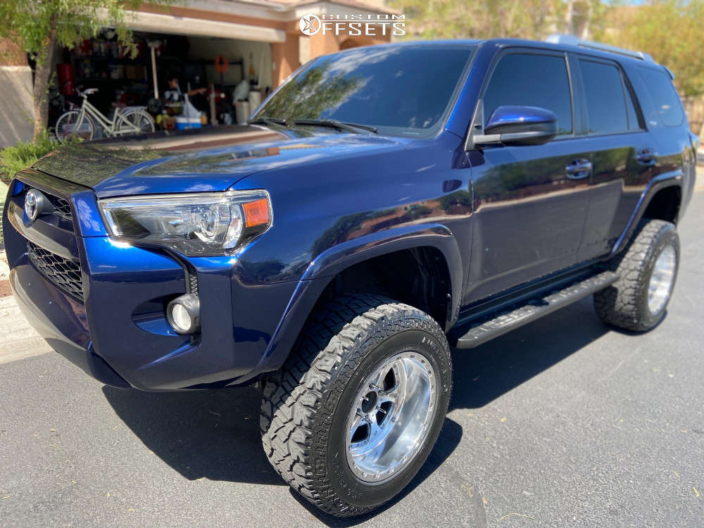 2017 Toyota 4Runner with 18x12 -45 Weld Off-Road Dunes and 305/60R18 ...