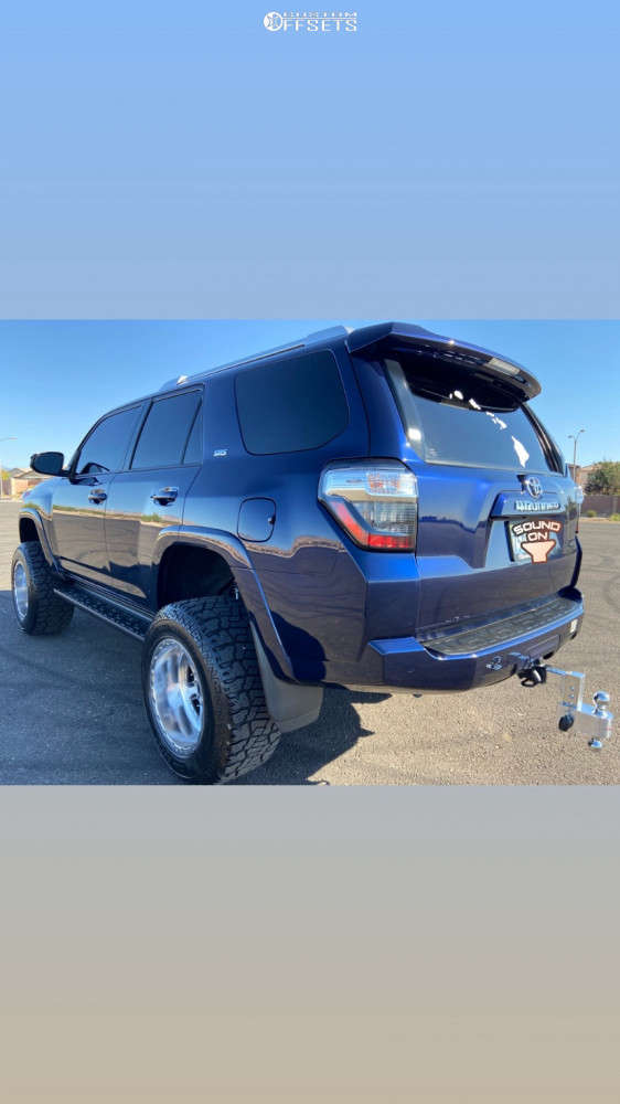 2017 Toyota 4Runner with 18x12 -45 Weld Off-Road Dunes and 305/60R18 ...
