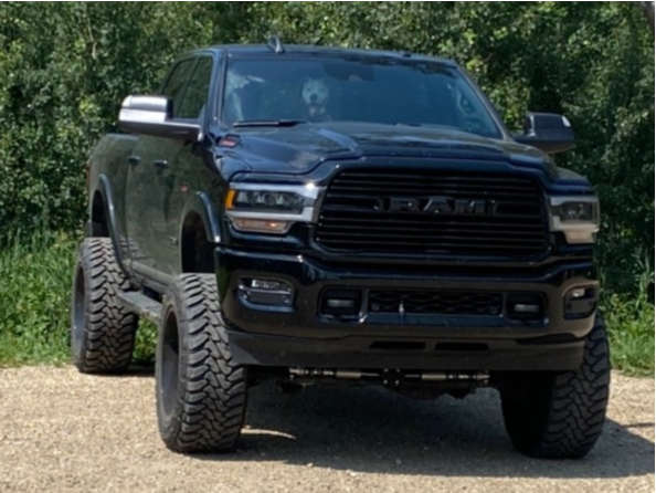 2019 Ram 3500 with 22x12 -51 ARKON OFF-ROAD Lincoln and 37/13.5R22 Toyo ...