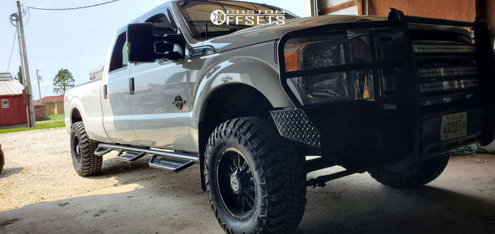 2012 Ford F-350 Super Duty with 18x9 0 Anthem Off-Road Equalizer and 35 ...