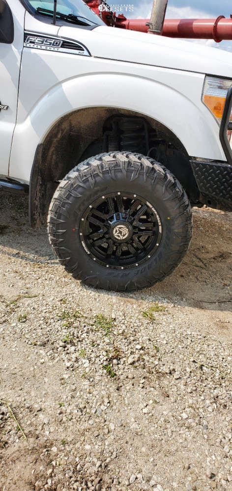 2012 Ford F-350 Super Duty with 18x9 0 Anthem Off-Road Equalizer and 35 ...