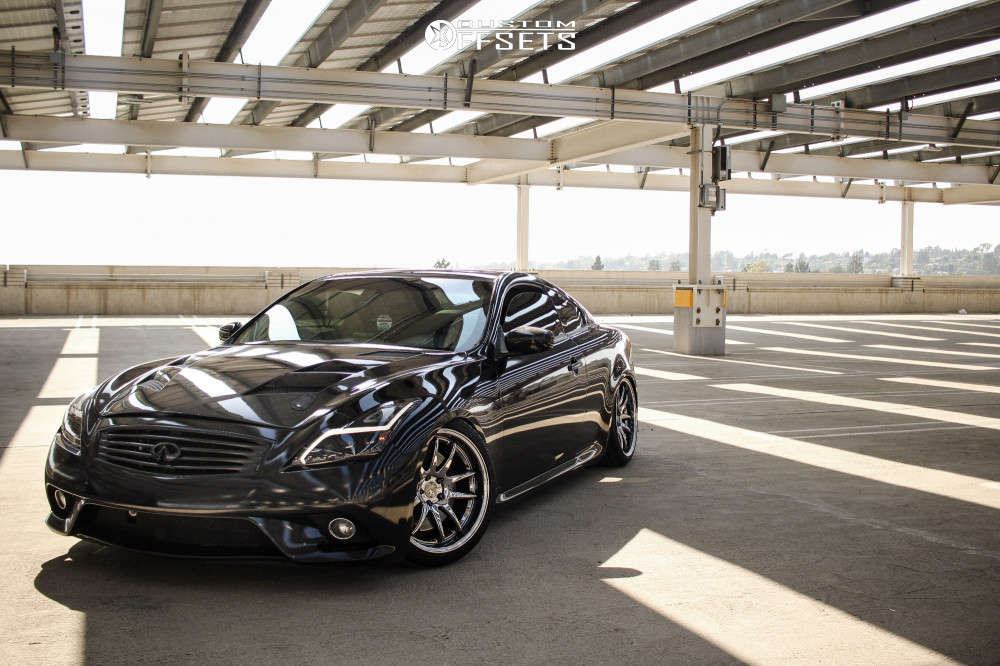 2012 INFINITI G37 with 19x9.5 22 Aodhan Ds02 and 255/35R19 Accelera All ...