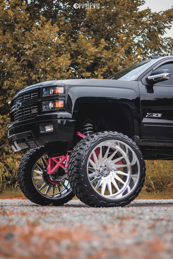 2015 Chevrolet Silverado 1500 with 30x16 -112 American Force Morph and ...