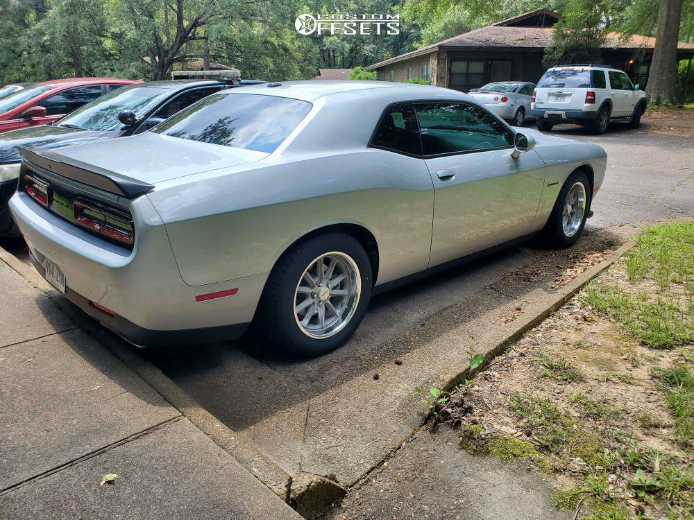 2021 Dodge Challenger with 18x8 15 American Racing Vintage VN507 and ...