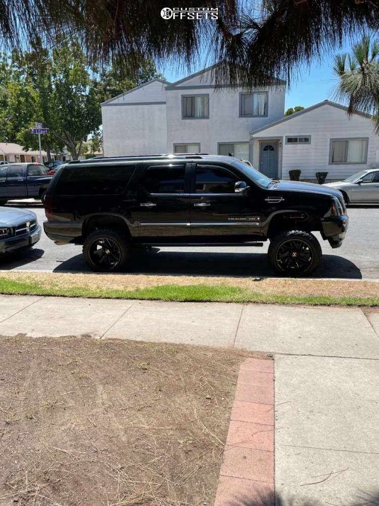 2007 Cadillac Escalade ESV with 22x14 -81 ARKON OFF-ROAD Lincoln and ...