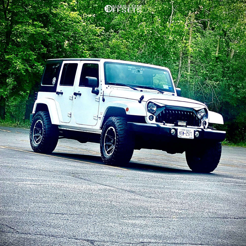 2017 Jeep Wrangler with 17x9 0 Mammoth Type 88 and 33/12.5R17 ...