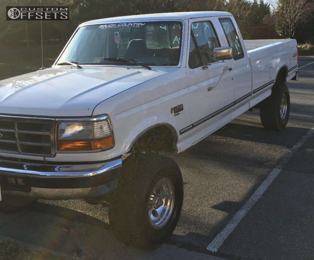 1994 Ford F-250 with 16x10 -25 Pro Comp Series 69 and 285/75R16 General ...