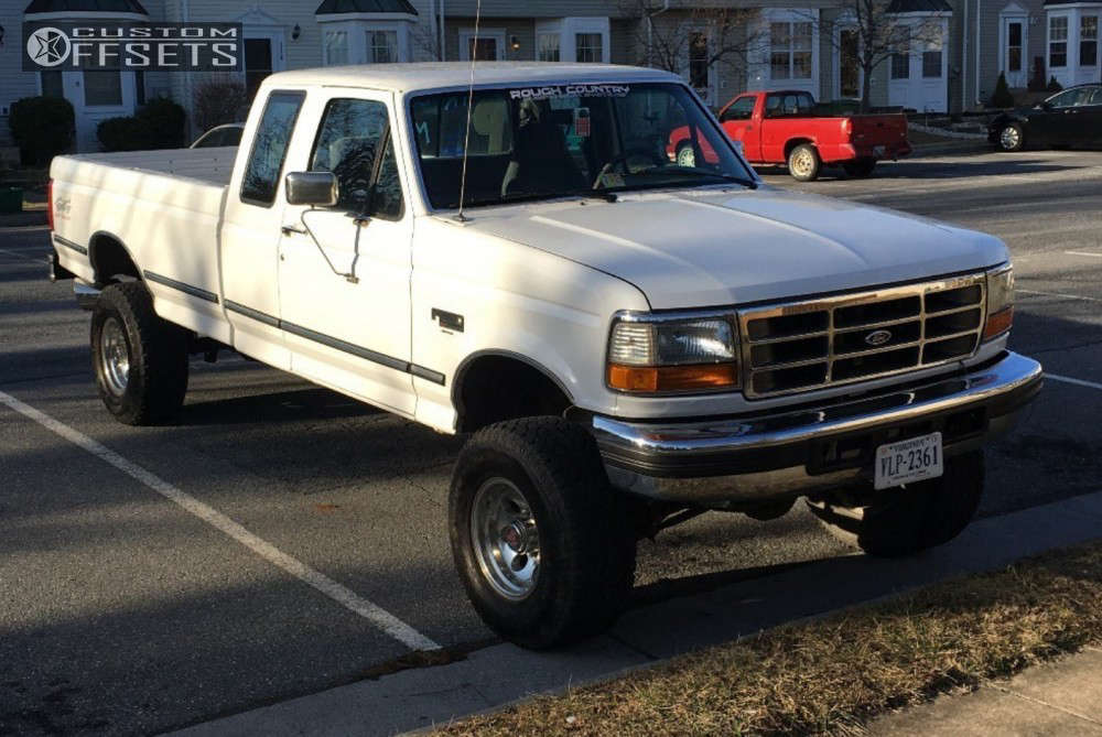 1994 Ford F-250 with 16x10 -25 Pro Comp Series 69 and 285/75R16 General ...