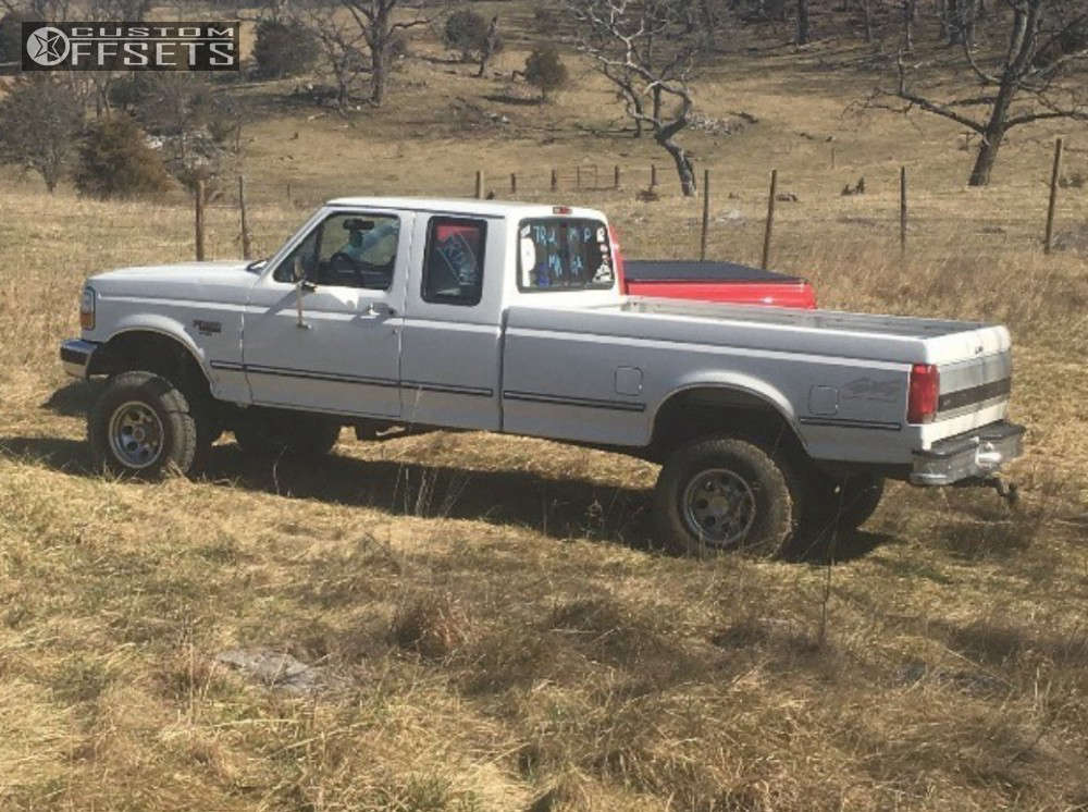 1994 Ford F-250 with 16x10 -25 Pro Comp Series 69 and 285/75R16 General ...