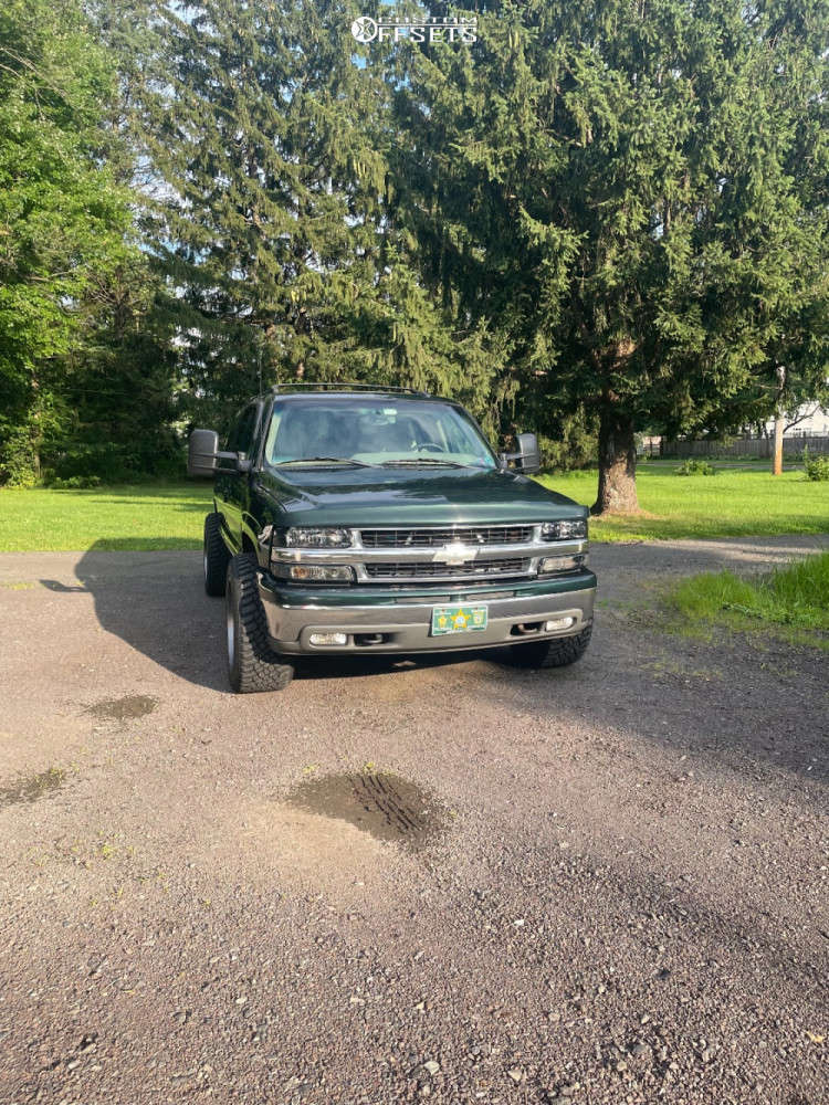 2003 Chevrolet Suburban 1500 with 20x12 -51 Vision Widow and 305/50R20 ...
