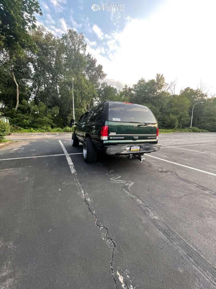2003 Chevrolet Suburban 1500 with 20x12 -51 Vision Widow and 305/50R20 ...