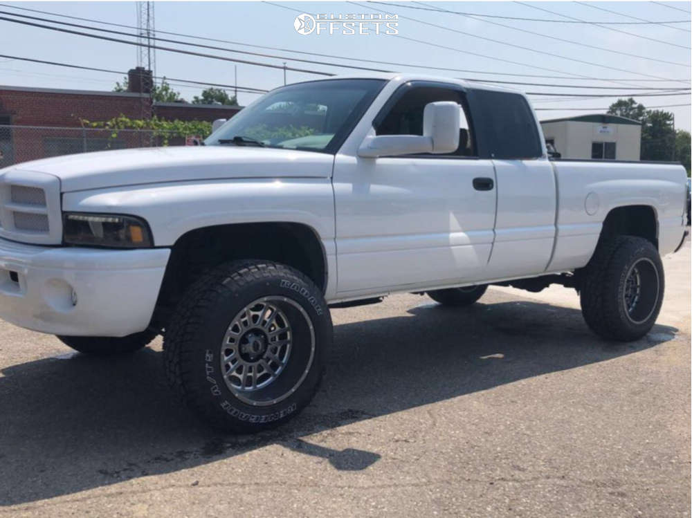 1997 Dodge Ram 1500 with 20x12 -51 Vision Widow and 35/12.5R20 Radar ...