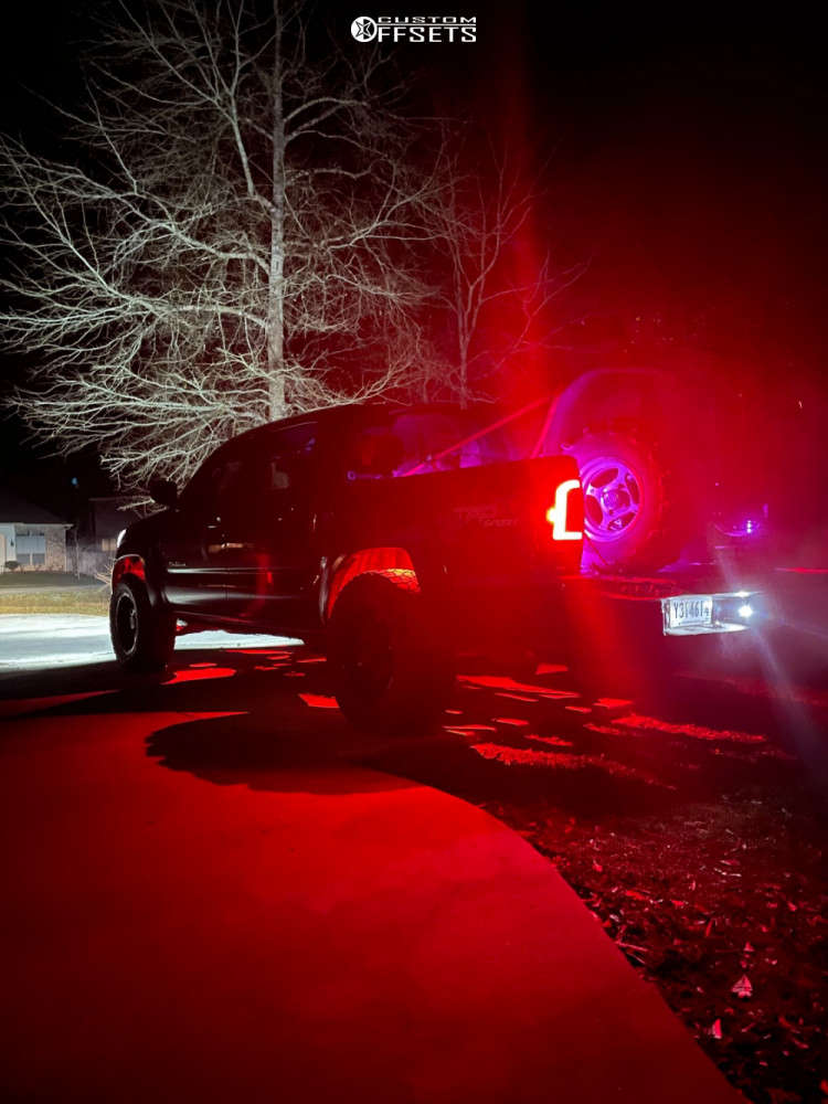 2008 Toyota Tacoma with 17x9 -0 Mickey Thompson Sidebiter Ii and 31/10 ...