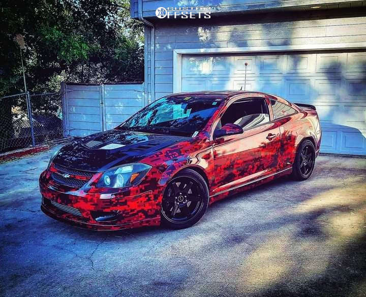 2009 Chevrolet Cobalt with 18x8.5 35 Vors Tr37 and 235/40R18 Toyo Tires ...