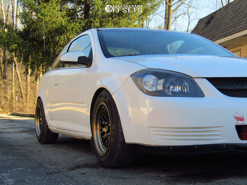 2010 Chevrolet Cobalt with 15x8 25 AVID1 AV12 and 195/65R15 Cooper ...