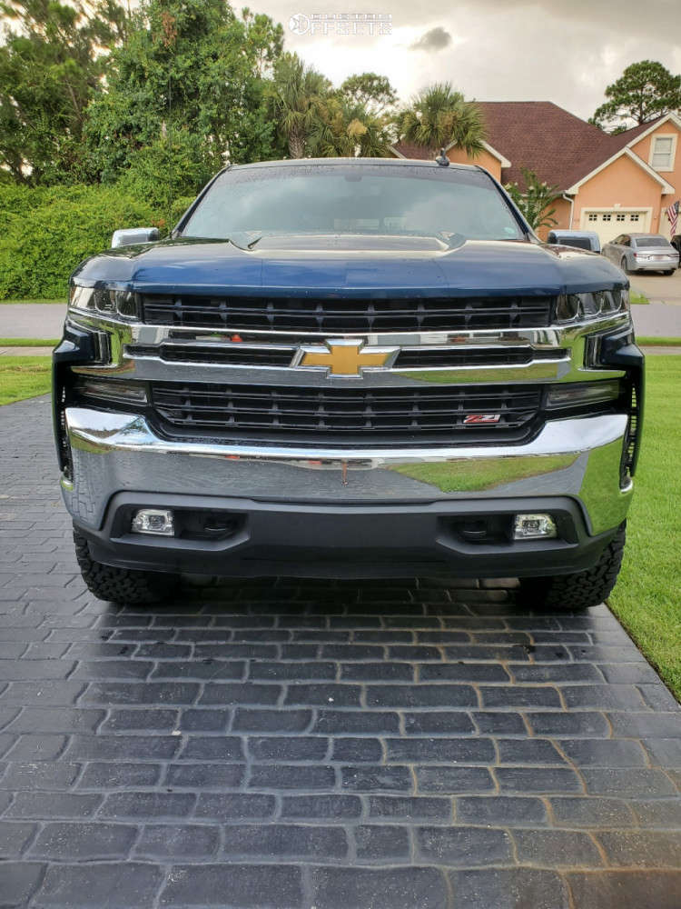 2019 Chevrolet Silverado 1500 with 20x9 -127 Vision Se7en and 35/11 ...