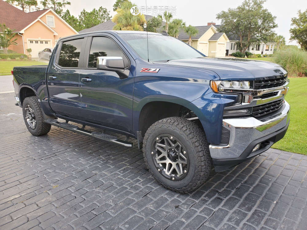 2019 Chevrolet Silverado 1500 with 20x9 -127 Vision Se7en and 35/11 ...