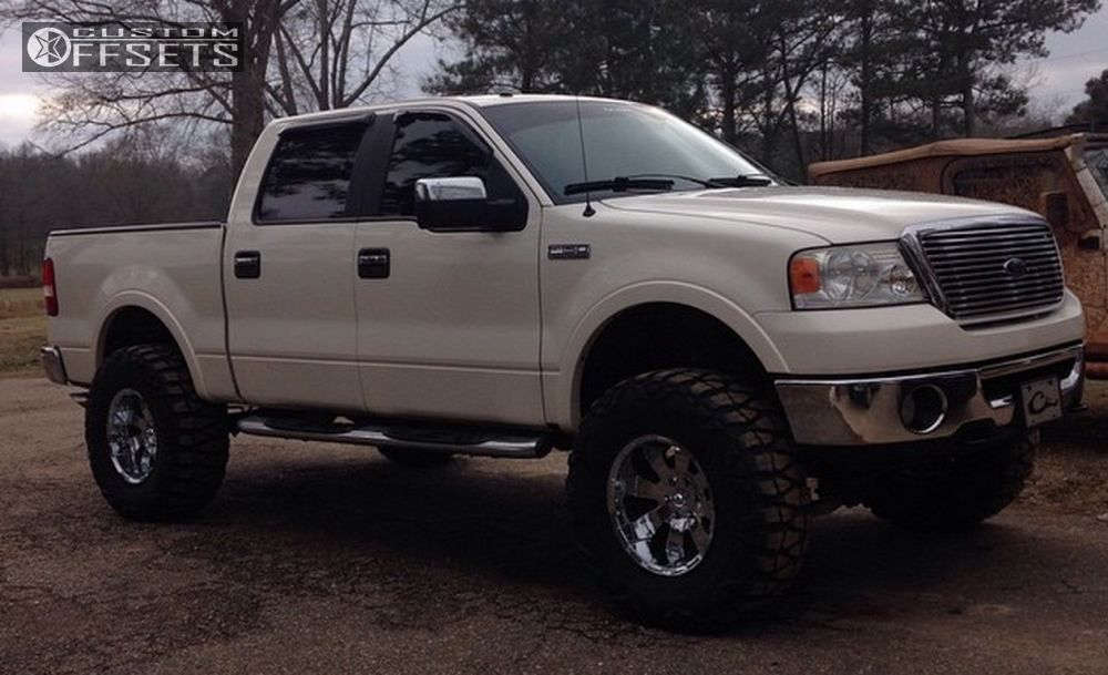 2007 Ford F-150 with 18x10 -25 Mazzi Hulk and 37/13.5R18 Nitto Mud ...