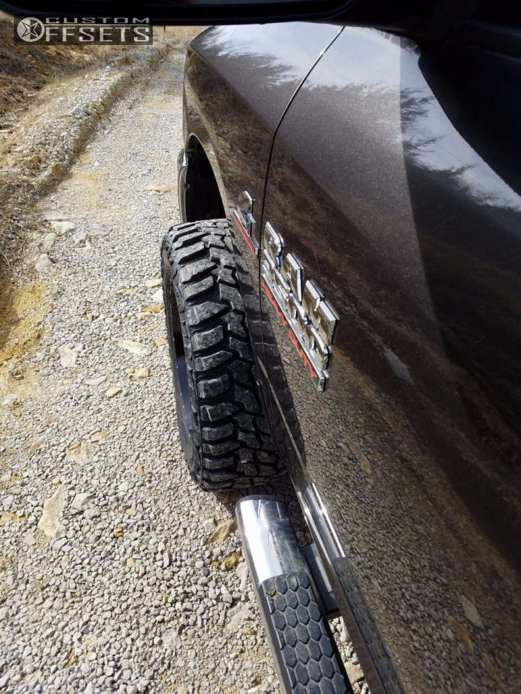 2015 Ram 3500 with 20x10 -19 Hostile Gauntlet and 305/55R20 Mastercraft ...