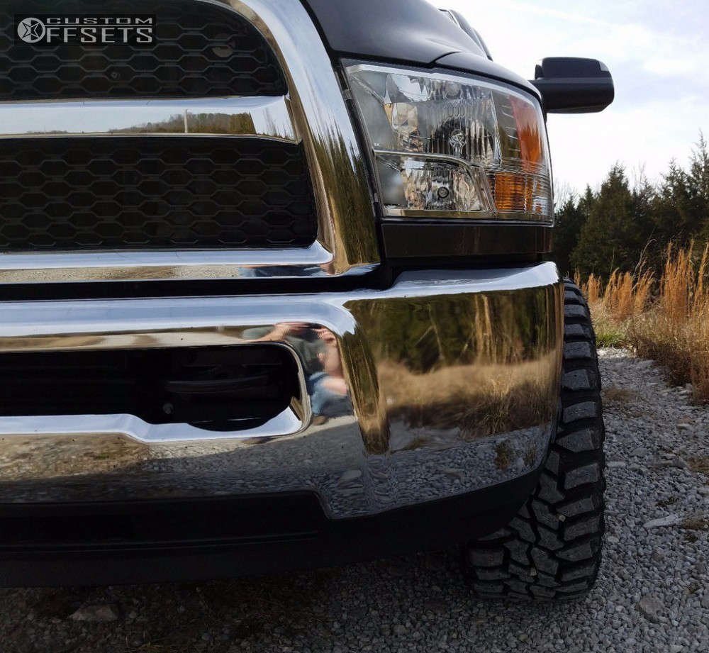 2015 Ram 3500 with 20x10 -19 Hostile Gauntlet and 305/55R20 Mastercraft ...