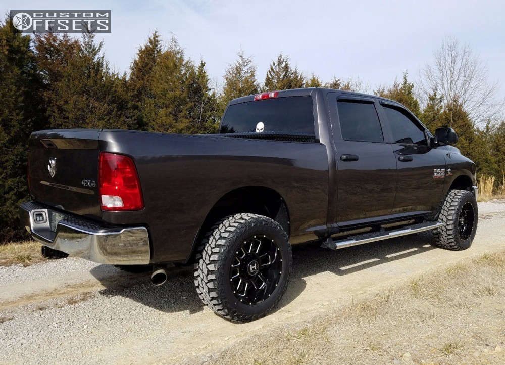 2015 Ram 3500 with 20x10 -19 Hostile Gauntlet and 305/55R20 Mastercraft ...