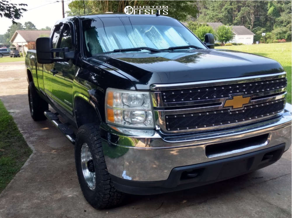 2013 Chevrolet Silverado 2500 HD with 17x8.5 0 Method Mr315 and 285 ...