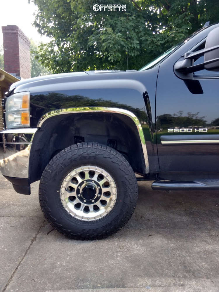 2013 Chevrolet Silverado 2500 HD with 17x8.5 0 Method Mr315 and 285 ...