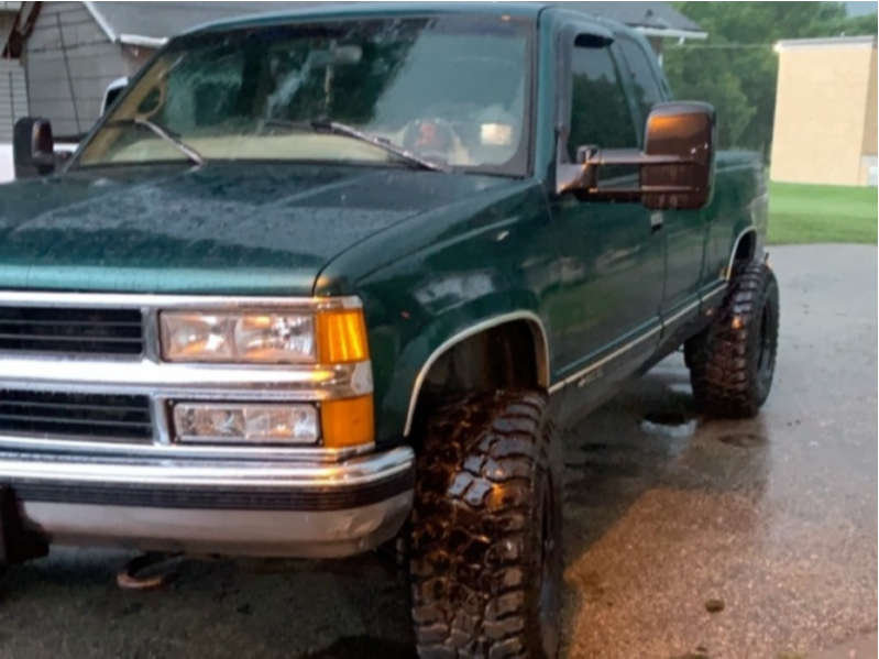1997 Chevrolet K1500 with 15x10 -36 Bart Wheels Super Trucker and 33/12 ...