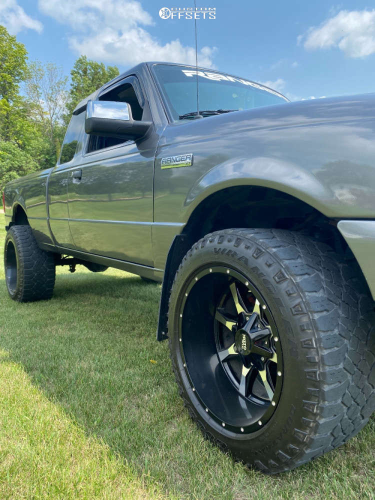 2006 Ford Ranger with 20x12 -44 Moto Metal Mo970 and 33/12.5R20 ...