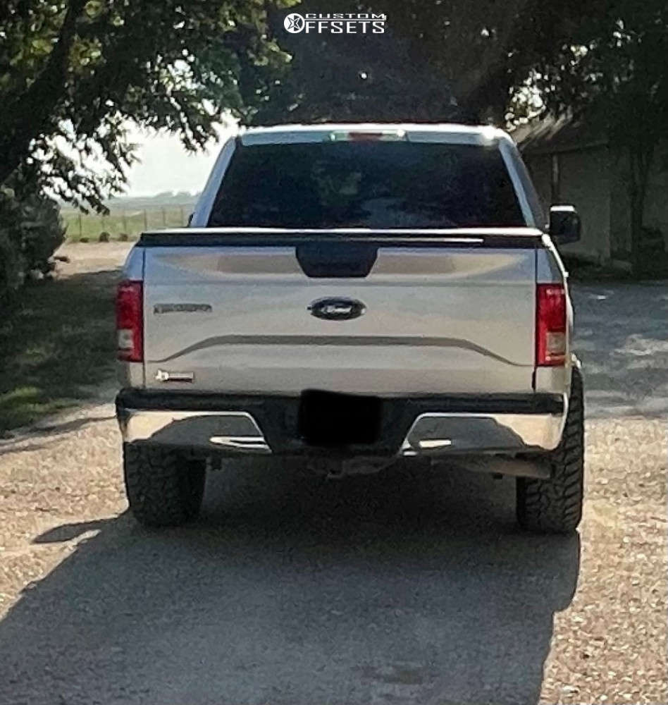 2017 Ford F-150 with 20x10 -12 Wicked Offroad W903 and 285/60R20 Kanati ...