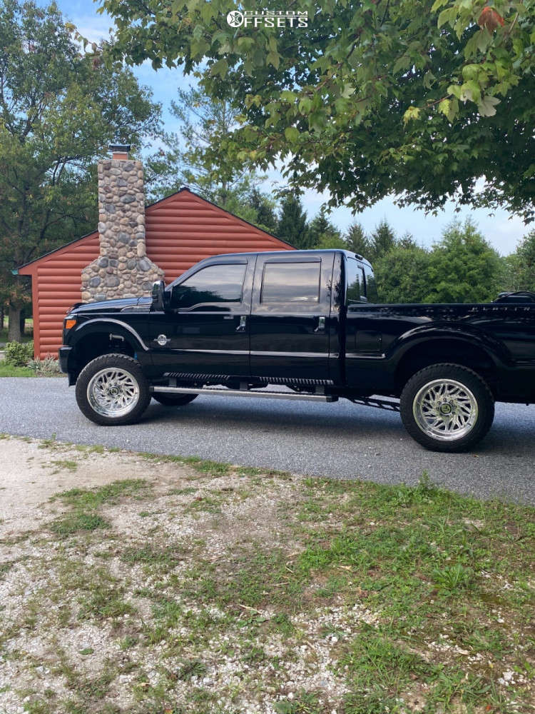 2016 Ford F-250 Super Duty with 22x12 -51 Fittipaldi FTF13 and 35/12 ...