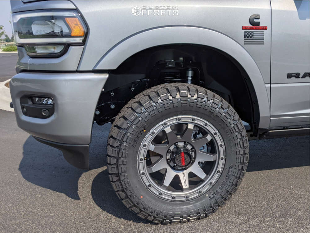 2021 Ram 2500 with 20x9 18 Method Mr317 and 35/12.5R20 Kenda Klever R/t ...