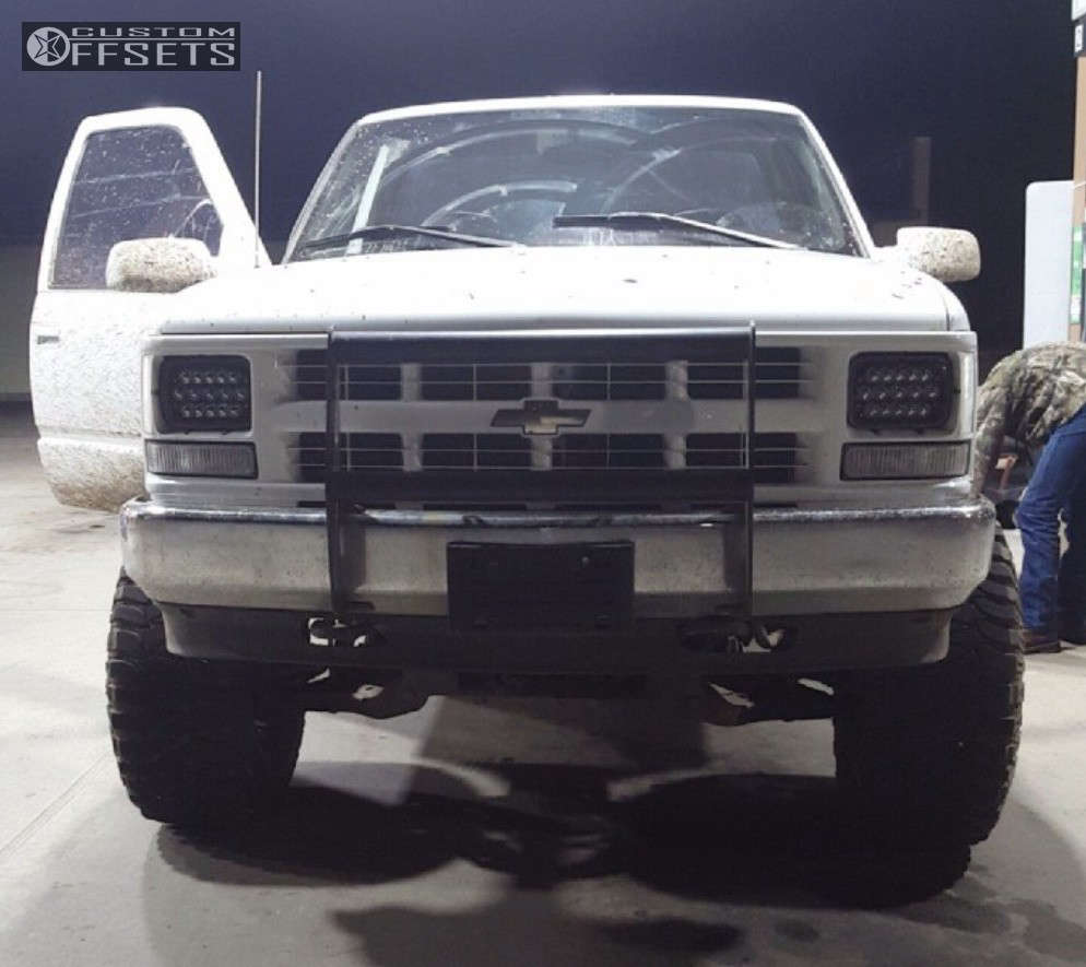 1995 Chevrolet K1500 with 15x12 -44 Weld Racing Cheyenne and 35/12.5R15 ...