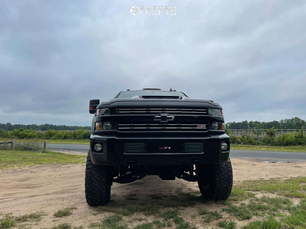 2019 Chevrolet Silverado 2500 HD with 20x12 -44 American Force Trax Ss ...