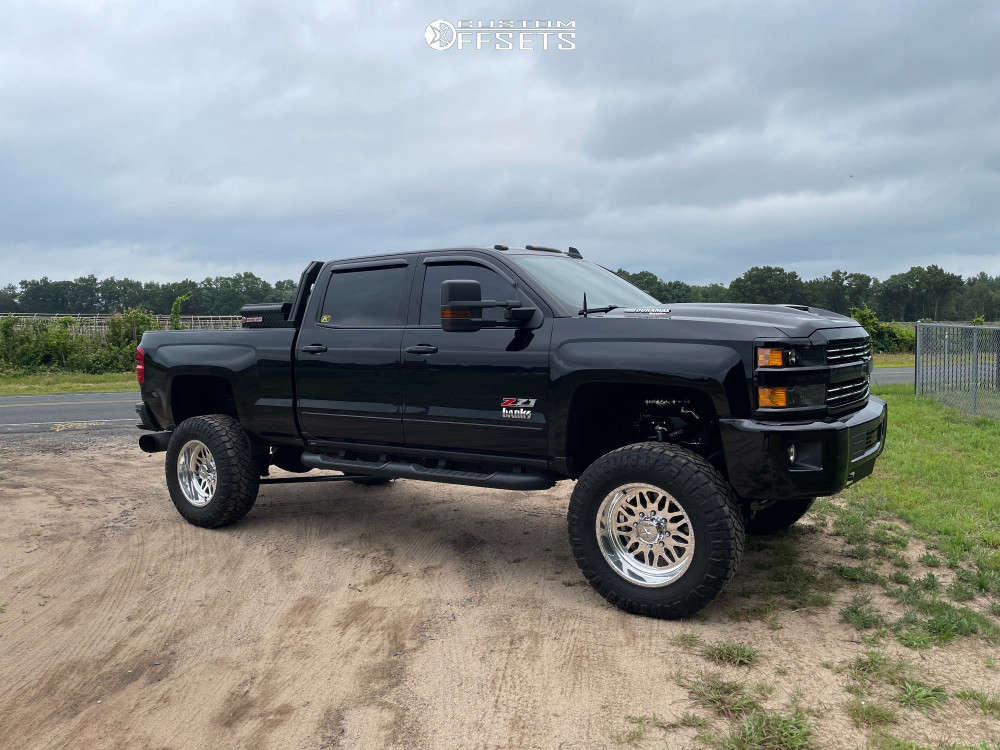 2019 Chevrolet Silverado 2500 HD with 20x12 -44 American Force Trax Ss ...