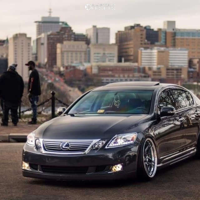 2007 Lexus GS350 with 20x10 0 SevenK Orca and 225/35R20 Continental ...