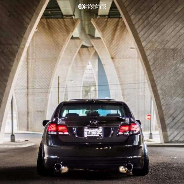 2007 Lexus GS350 with 20x10 0 SevenK Orca and 225/35R20 Continental ...