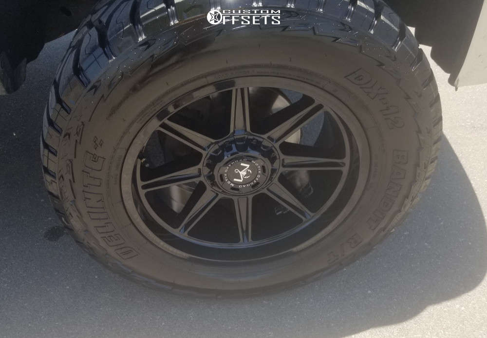 2015 Chevrolet Silverado 1500 with 20x12 -44 Motiv Offroad Balast and ...