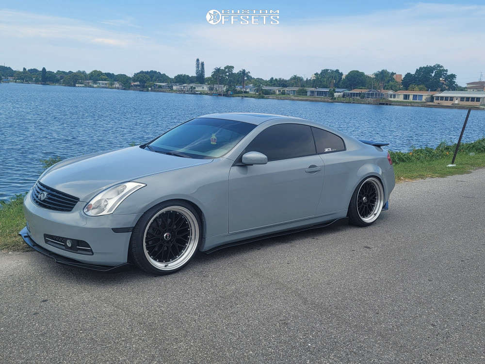2004 INFINITI G35 with 20x10.5 30 XXR 552 and 245/35R20 Lexani Lx ...