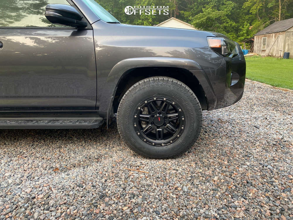 2018 Toyota 4Runner with 17x8.5 10 DX4 Rebel and 265/70R17 Yokohama ...