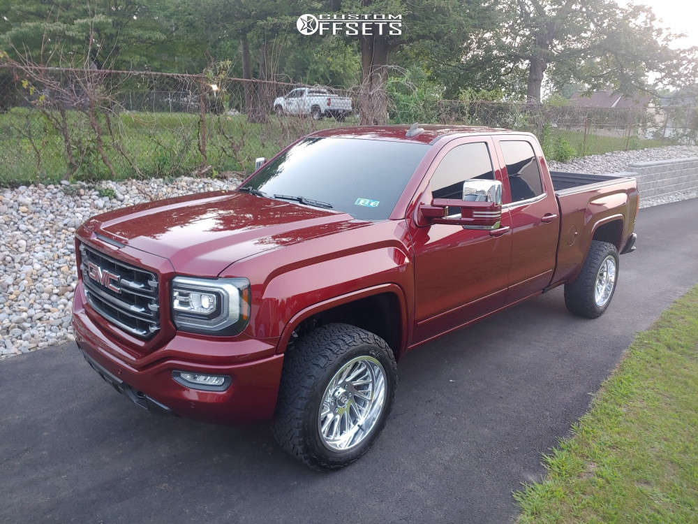 2017 GMC Sierra 1500 with 20x10 -25 Cali Offroad Purge and 32/10.5R20 ...