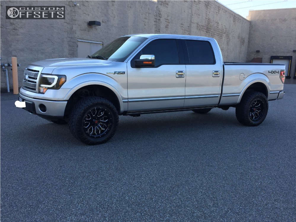 2010 Ford F-150 with 20x10 -24 Havok H108 and 305/55R20 Nitto Ridge ...